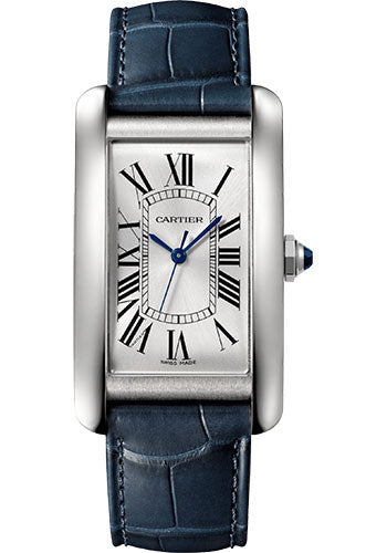 Shop Cartier Tank AmŽricaine Watch - 45.10 mm x 26.60 mm Steel Case ...